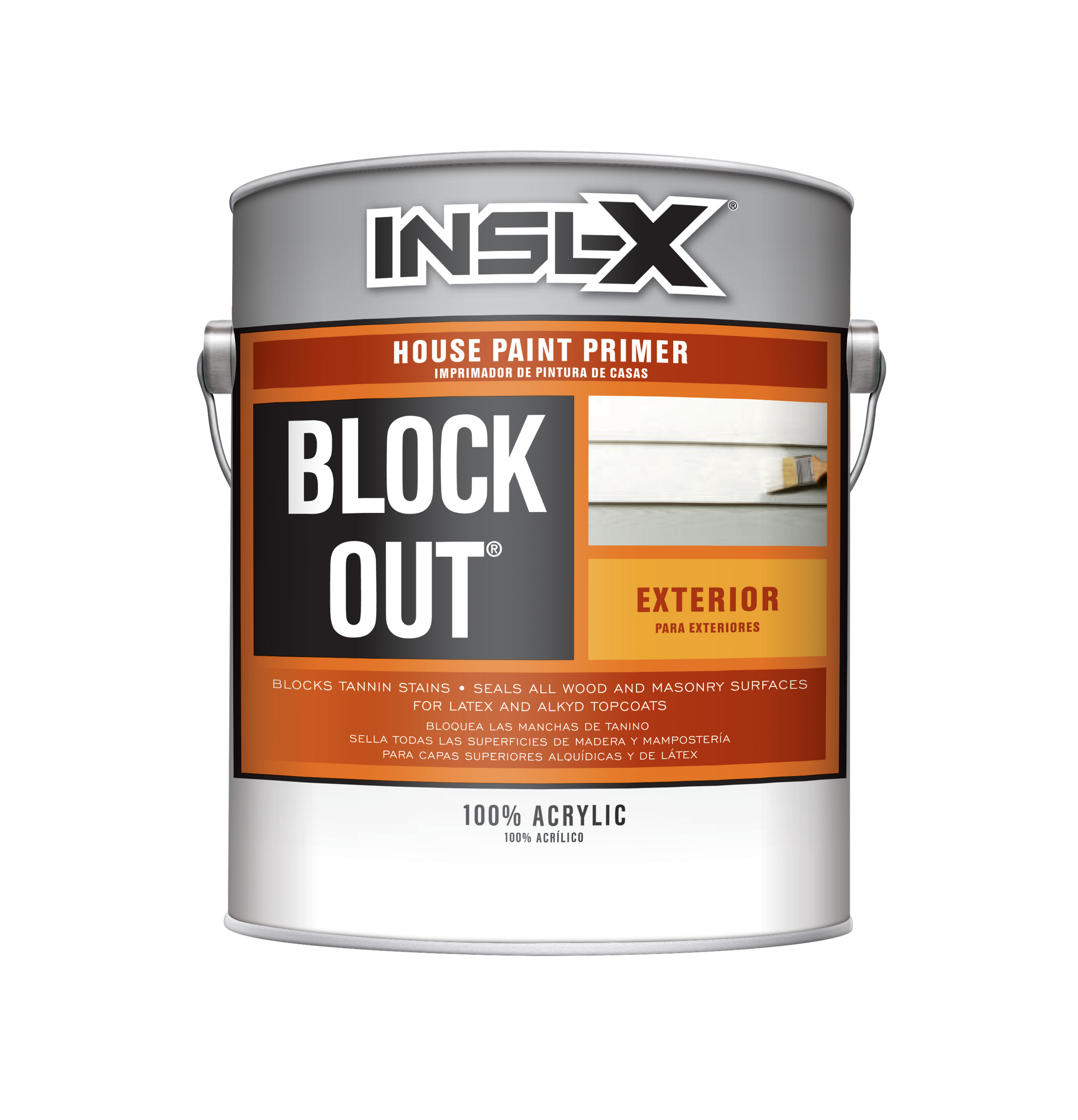 INSL-X Block Out® WHITE GAL Exterior Tannin Blocking Primer TB-1100 ...